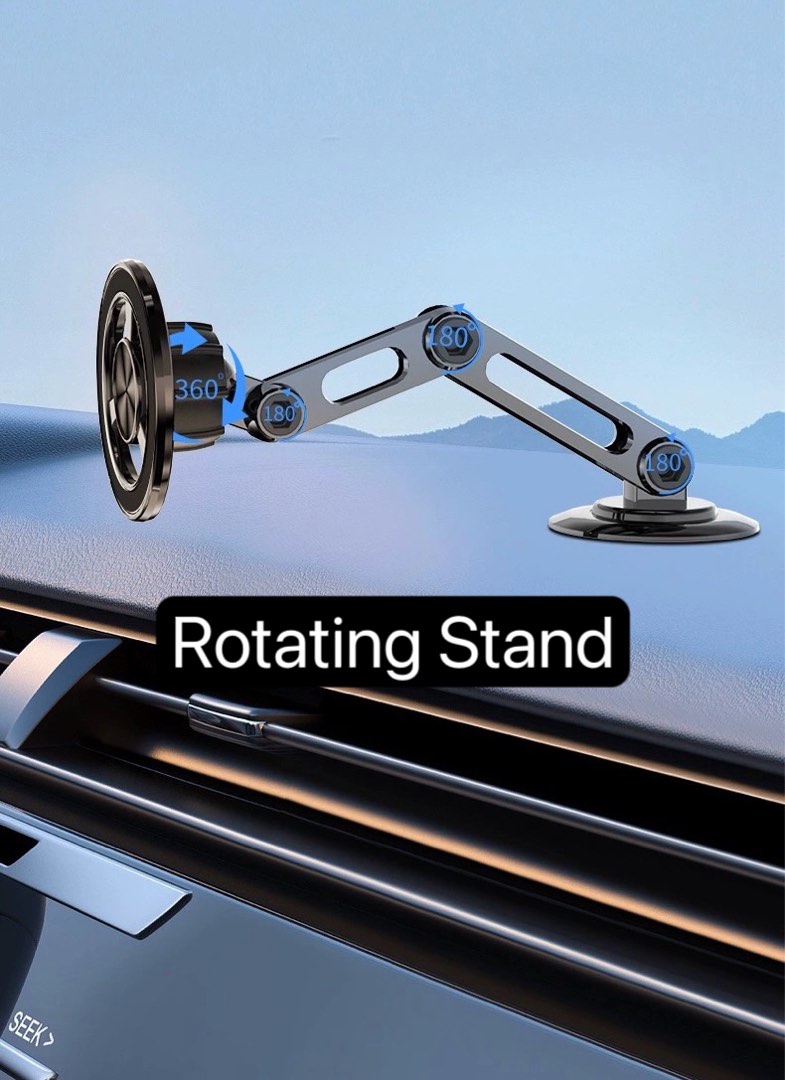 Rotating Handphone Stand for Cars, Car Accessories, Accessories on ...
