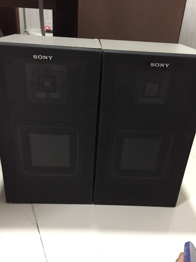 RARE !!! SONY APM 700 2-way, 2-speaker, bass reflex system, bookshelf ...