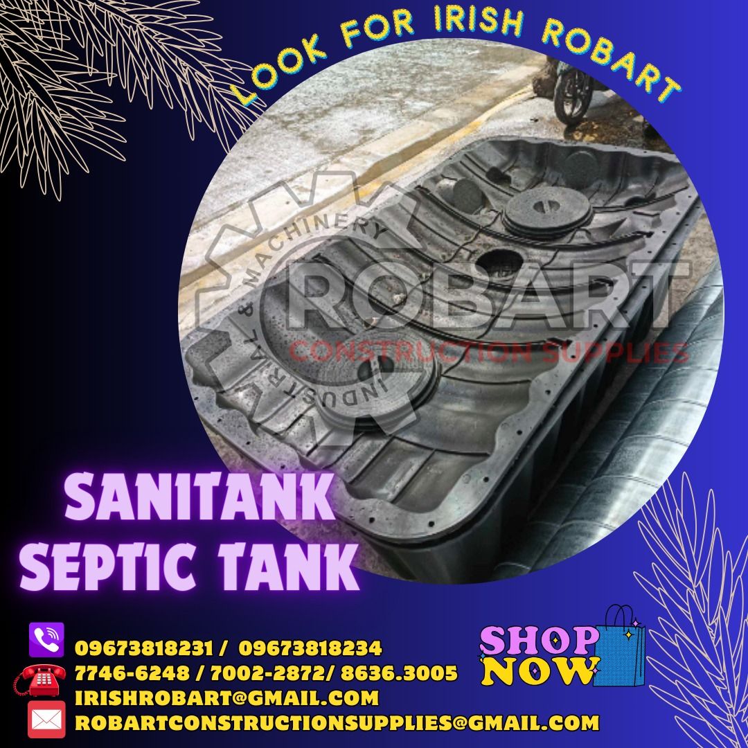Sanitank Septic Tank, Commercial & Industrial, Construction Tools ...