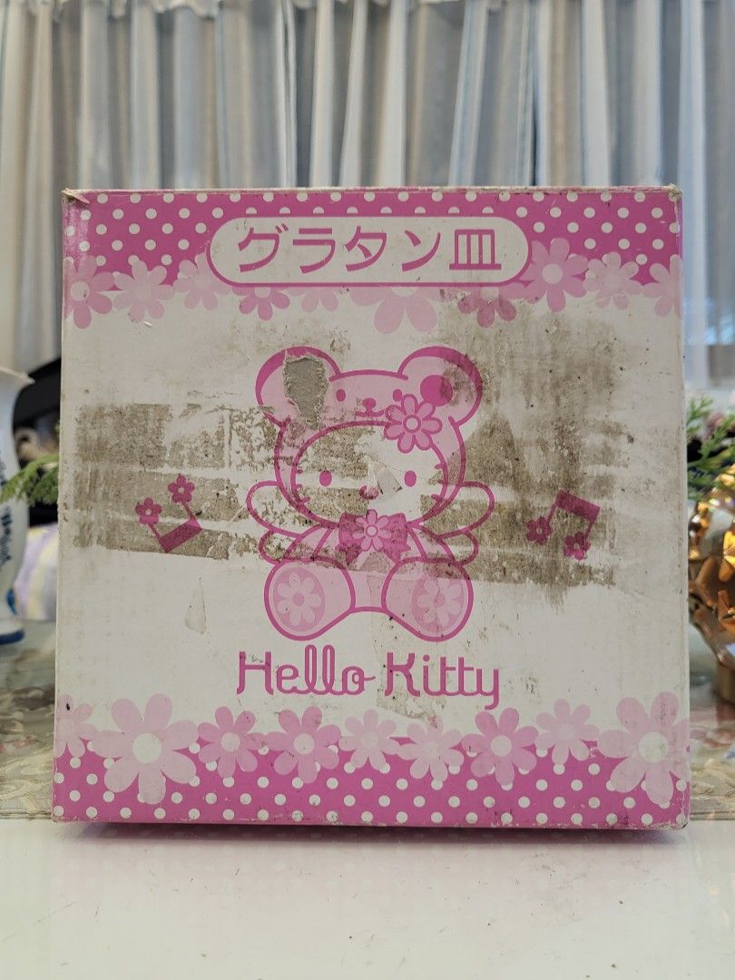 Limited Sanrio Hello Kitty Lottery Prize Gratin Plate, Furniture & Home ...