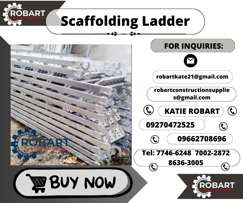 Scaffolding Ladder, Commercial & Industrial, Construction Tools ...