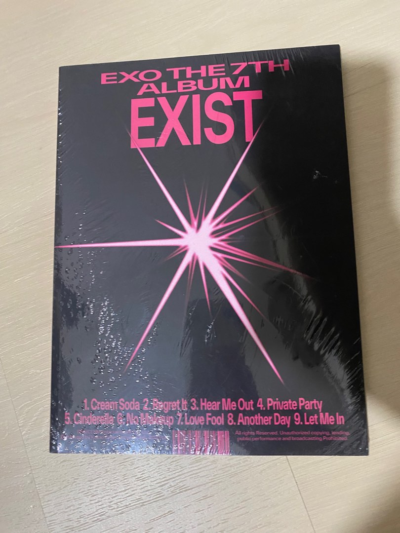 Sealed EXO Exist X Ver, Hobbies & Toys, Collectibles & Memorabilia, K ...