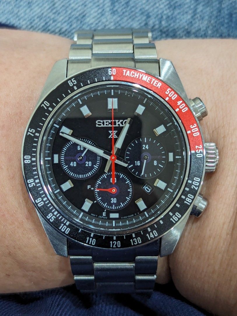 Seiko Speedtimer Pepsi, Luxury, Watches on Carousell