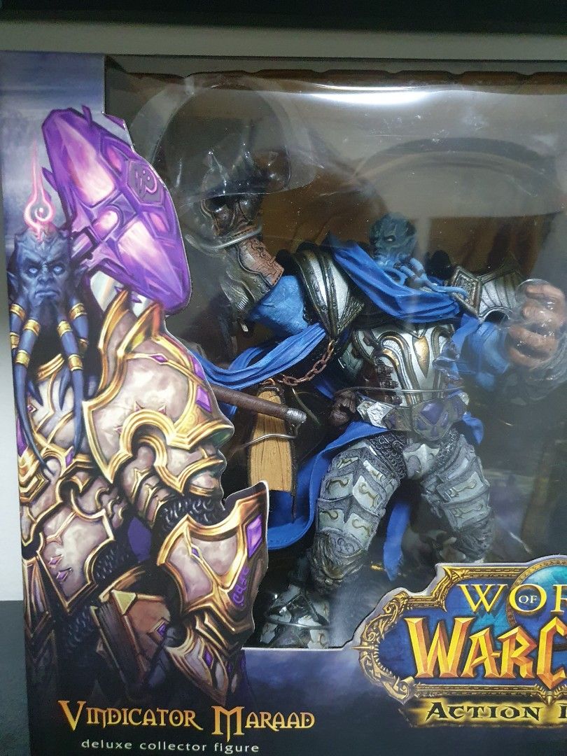 Selling World Of Warcraft Action Figure Vindicator Maraad Deluxe ...