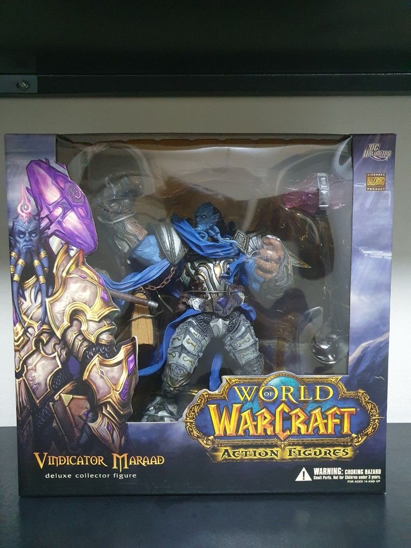 Selling World Of Warcraft Action Figure Vindicator Maraad Deluxe ...