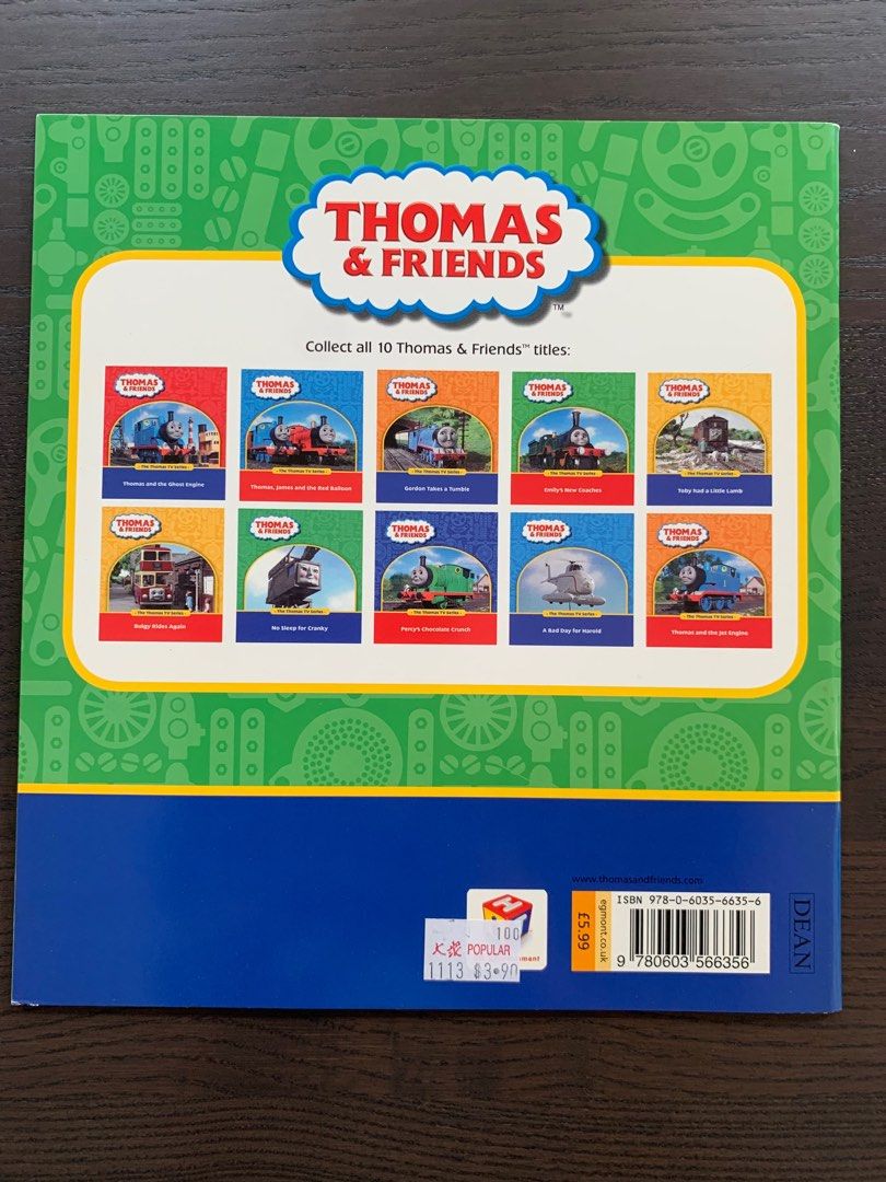 Set of 4 Thomas and friends books, Hobbies & Toys, Books & Magazines ...