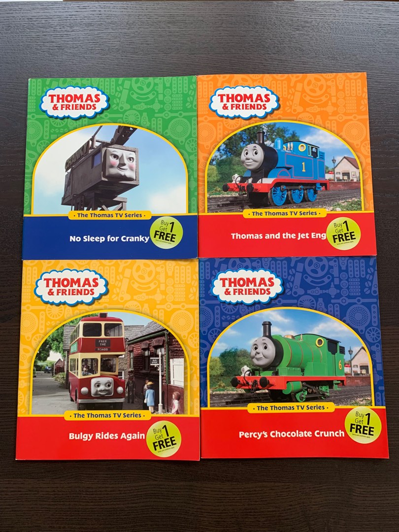 Set of 4 Thomas and friends books, Hobbies & Toys, Books & Magazines ...