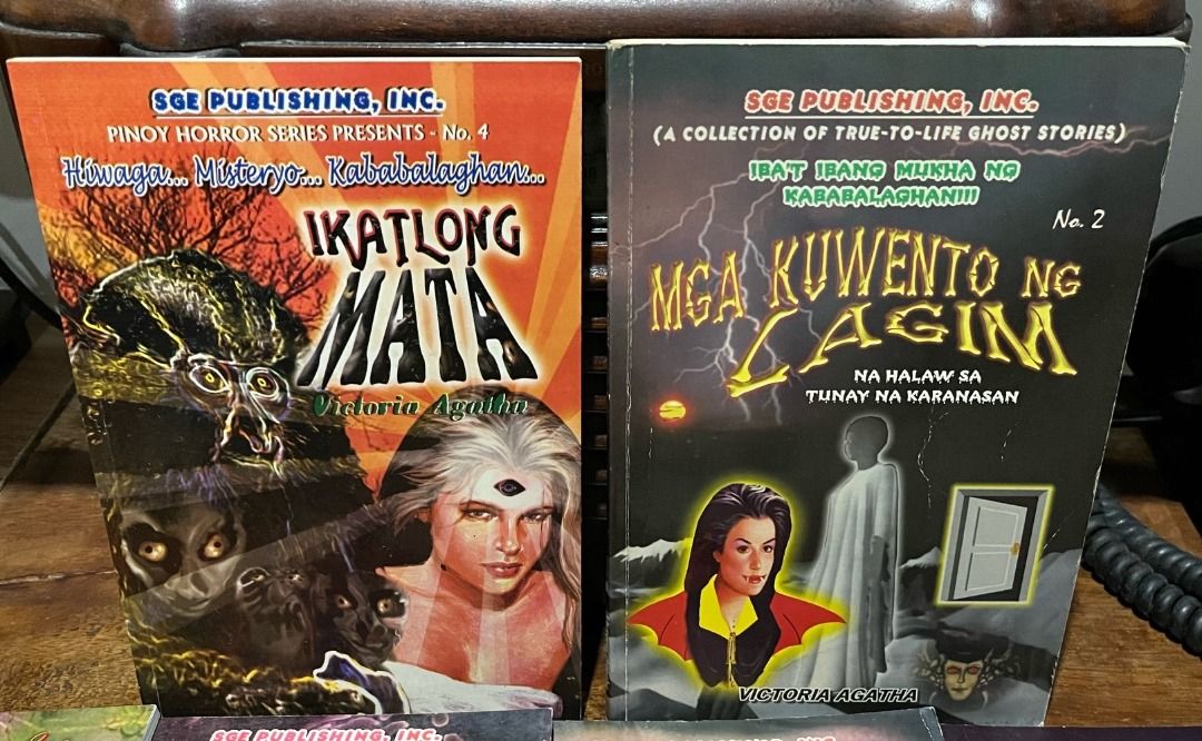 Set of six (6) SGE Publishing Filipino Horror Books, Hobbies & Toys ...