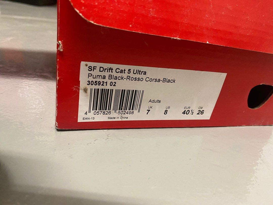 Sf drift cat 5 ultra, Men's Fashion, Footwear, Sneakers on Carousell
