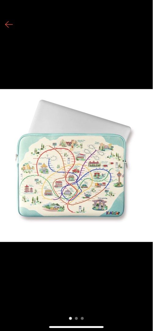 SG MRT Map Laptop Sleeve, Mobile Phones & Gadgets, Mobile & Gadget ...