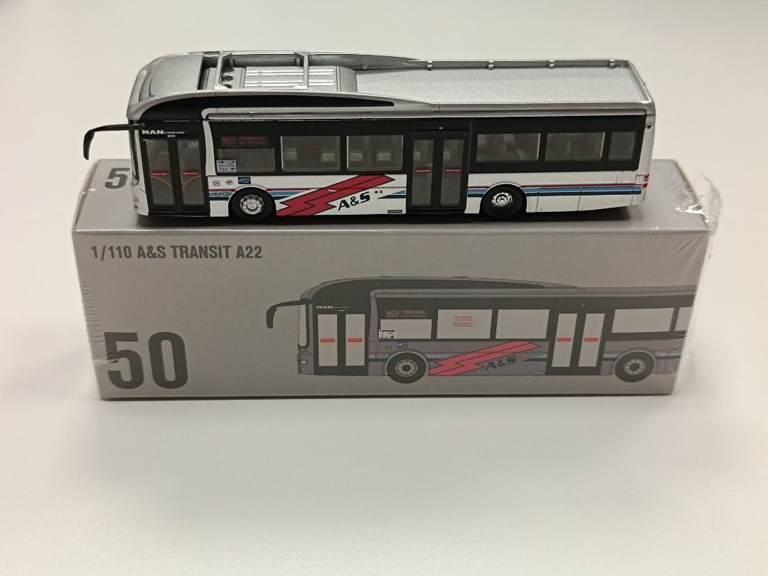 A22 Singapore Bus Scale 1/110 A&S Transit, SGToycon2023, SMRT Svc 188 ...