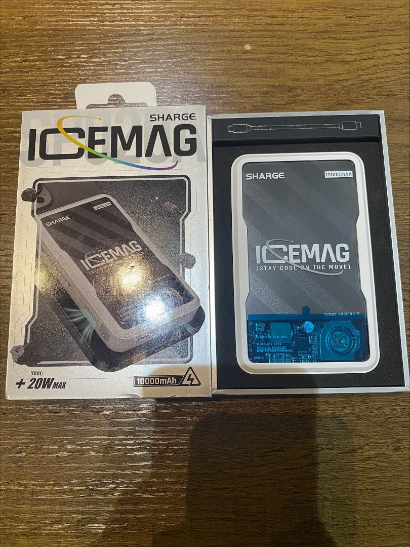 Shargeek ICEMAG 10,000mAh 20W Max Wireless Power Bank World's First ...