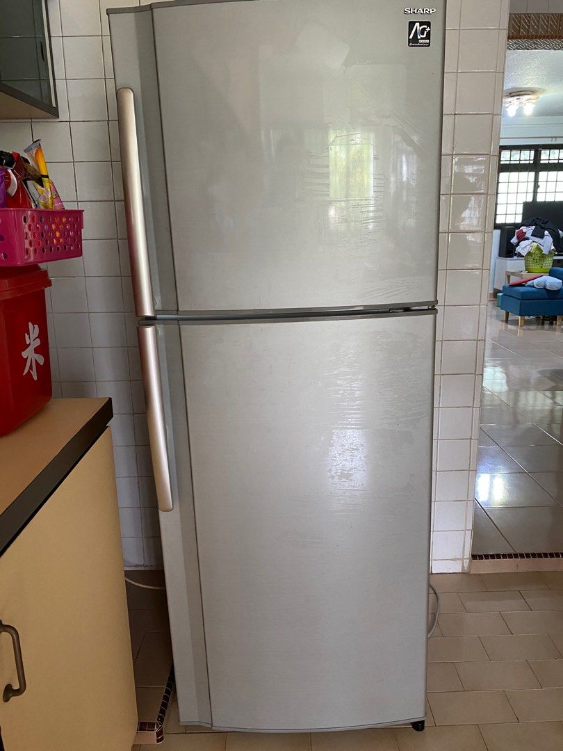 Sharp Fridge 282 litres, TV & Home Appliances, Kitchen Appliances ...