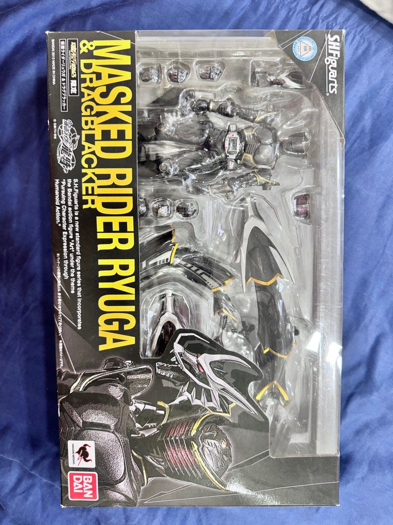 SHF Kamen rider Masked rider Ryuga & dragblacker, Hobbies & Toys, Toys ...