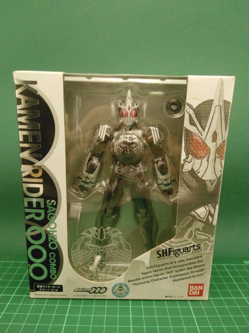 S.H.Figuarts Kamen Rider OOO Sagohzo Combo, Hobbies & Toys, Toys ...