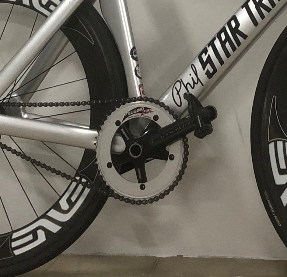 silver sugino zen 50t, Sports Equipment, Bicycles & Parts, Parts ...