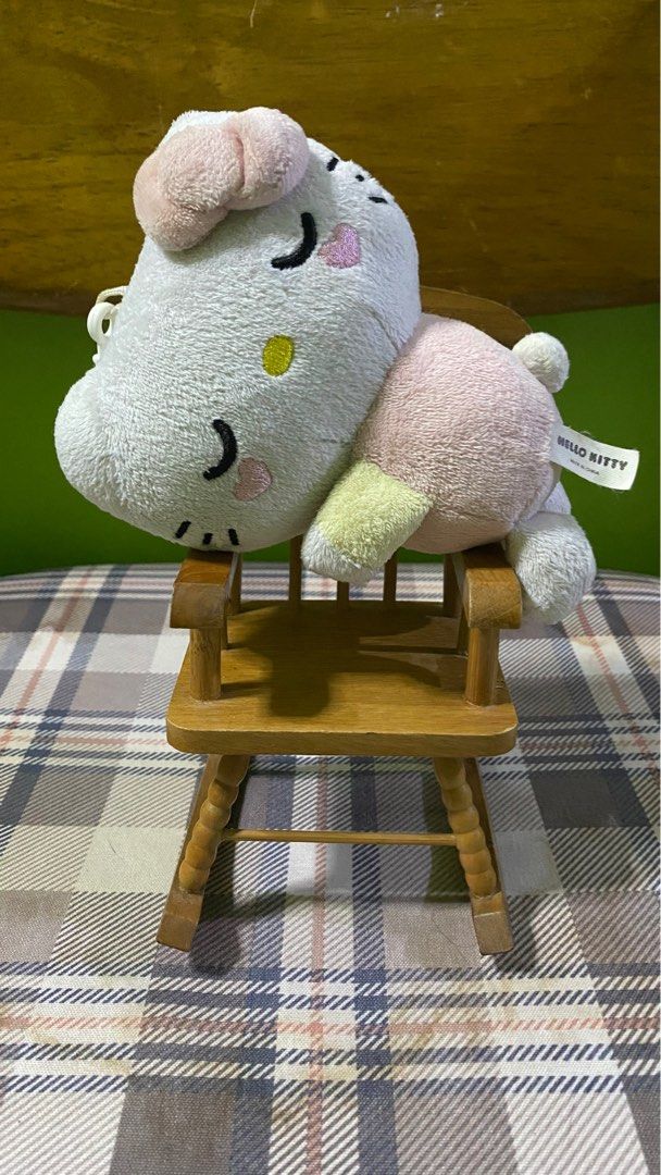 Sleeping Hello Kitty, Hobbies & Toys, Toys & Games on Carousell