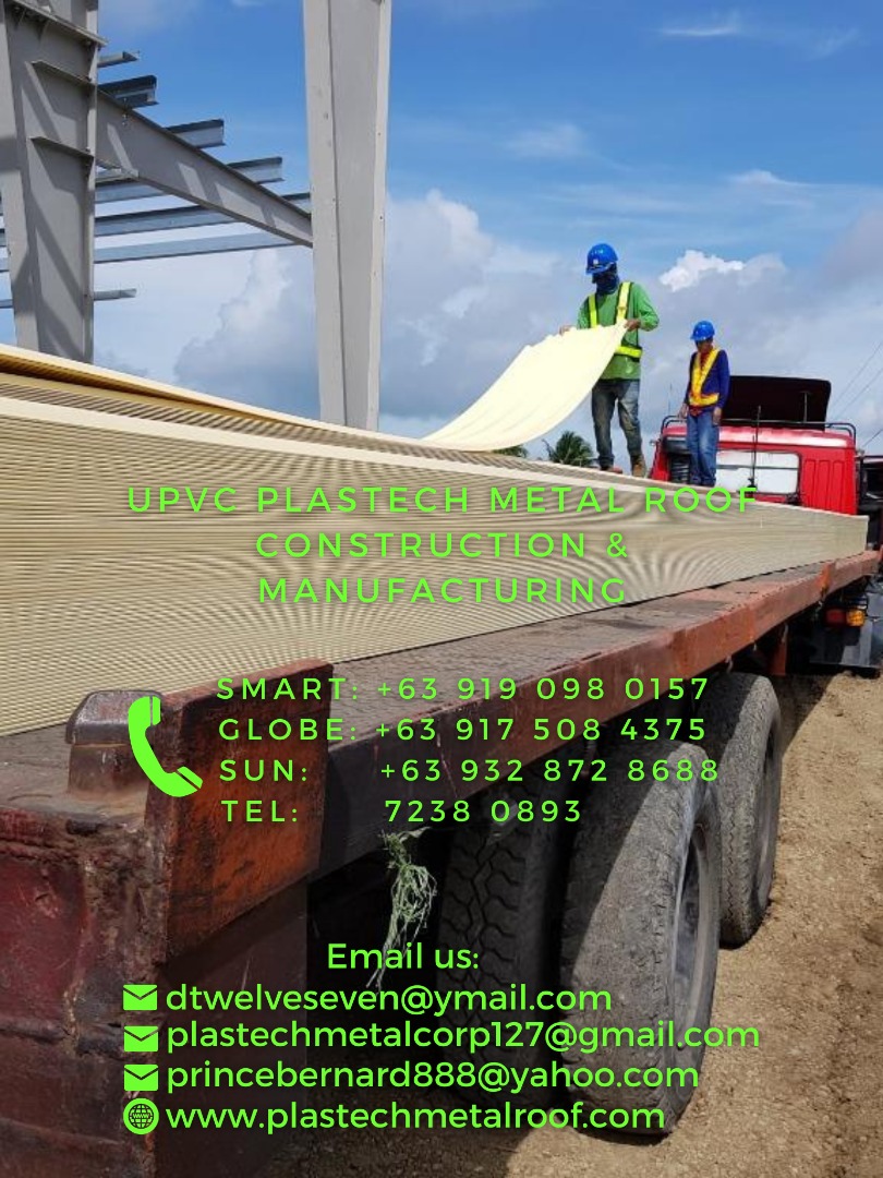 SLOW HEAT CONDUCTOR UPVC ROOFING, Commercial & Industrial, Construction ...