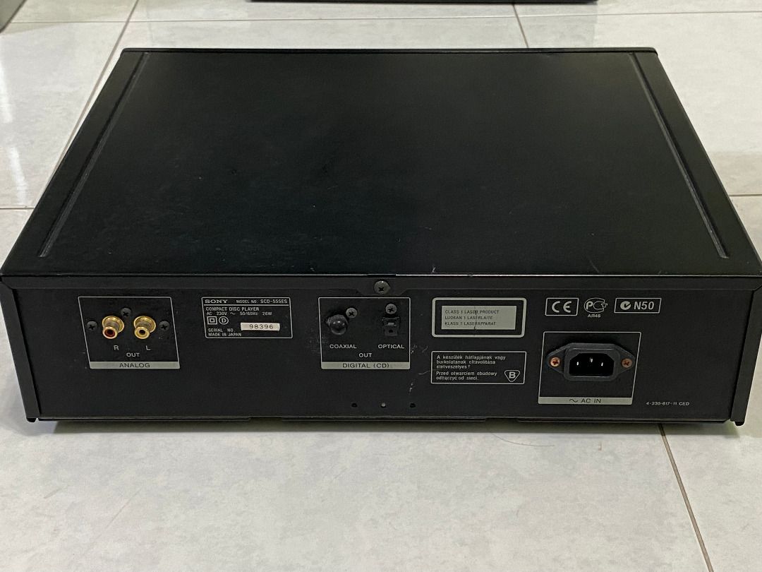 SONY SCD-555ES SACD Player, Audio, Other Audio Equipment on Carousell