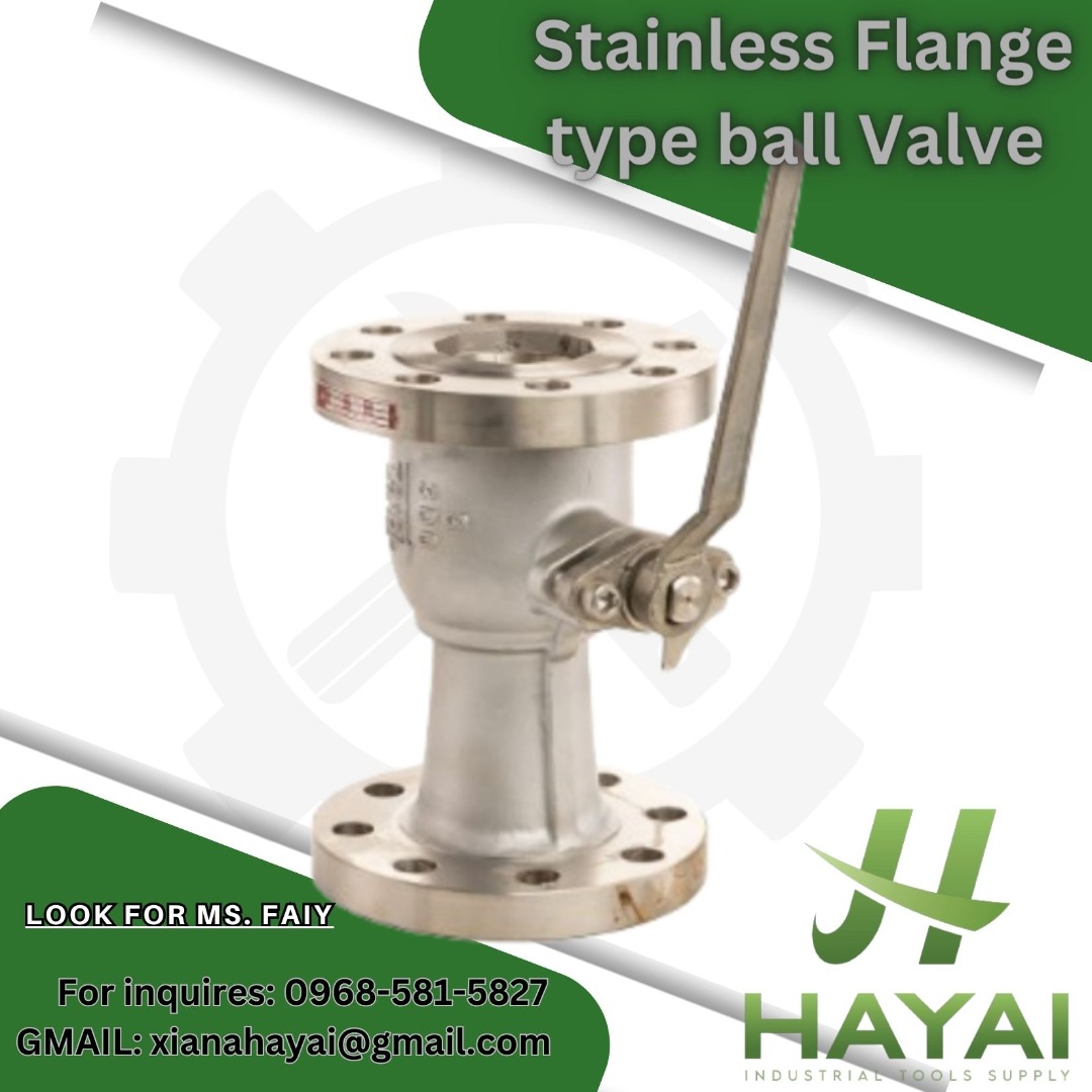 Stainless Flange type ball Valve, Commercial & Industrial, Construction ...