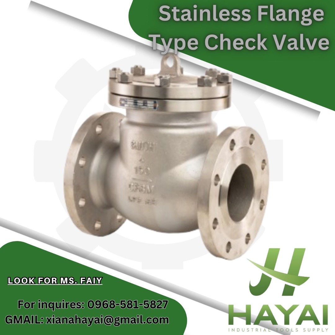 Stainless Flange Type Check Valve, Commercial & Industrial ...