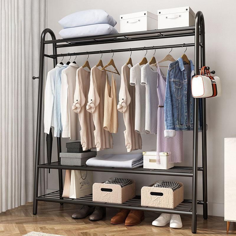 Steel Pipe Clothes Rack/Household Clothes Hanging Rack, Furniture ...