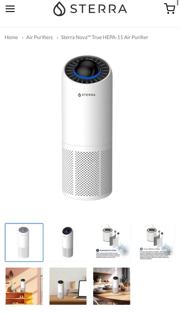 Sterra Nova Purifier, TV & Home Appliances, Air Purifiers & Dehumidifiers on Carousell