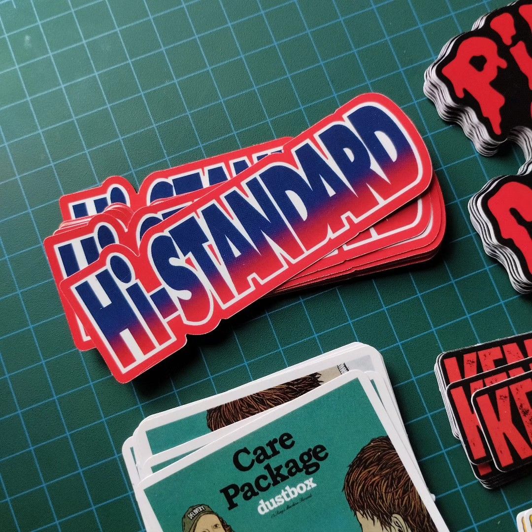 Sticker Japan Punk Rock (Ken Yokoyama Dustbox Hi Standard Total Fat ...