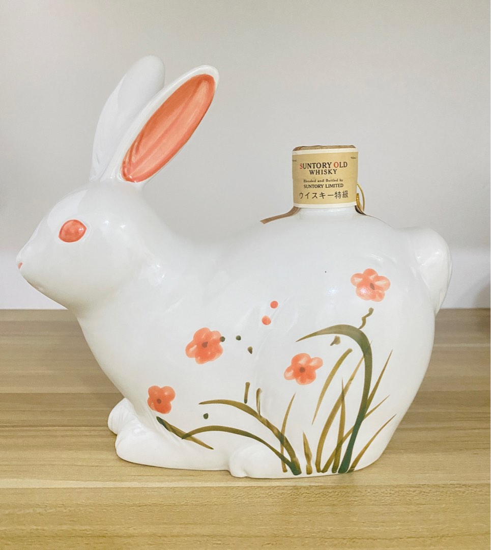 Suntory Whisky Royal Zodiac Bottle Rabbit Bunny, Food & Drinks ...