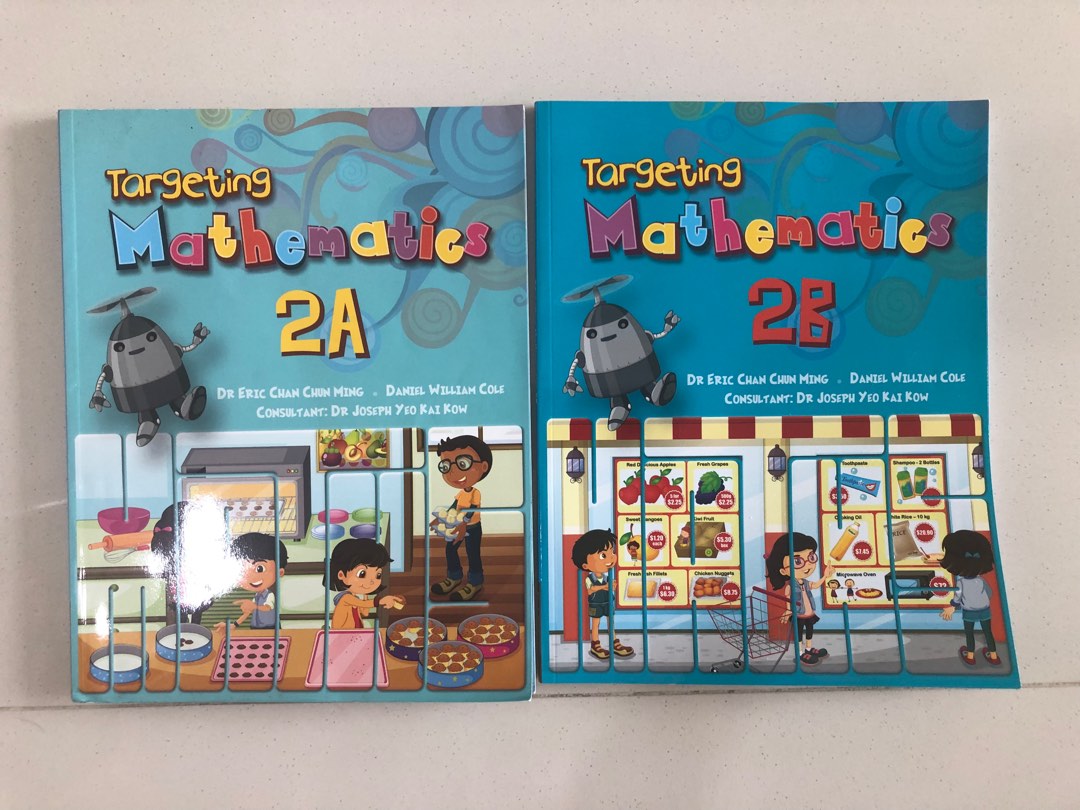 Targeting Mathematics Primary 2 P2 Math Hobbies And Toys Books
