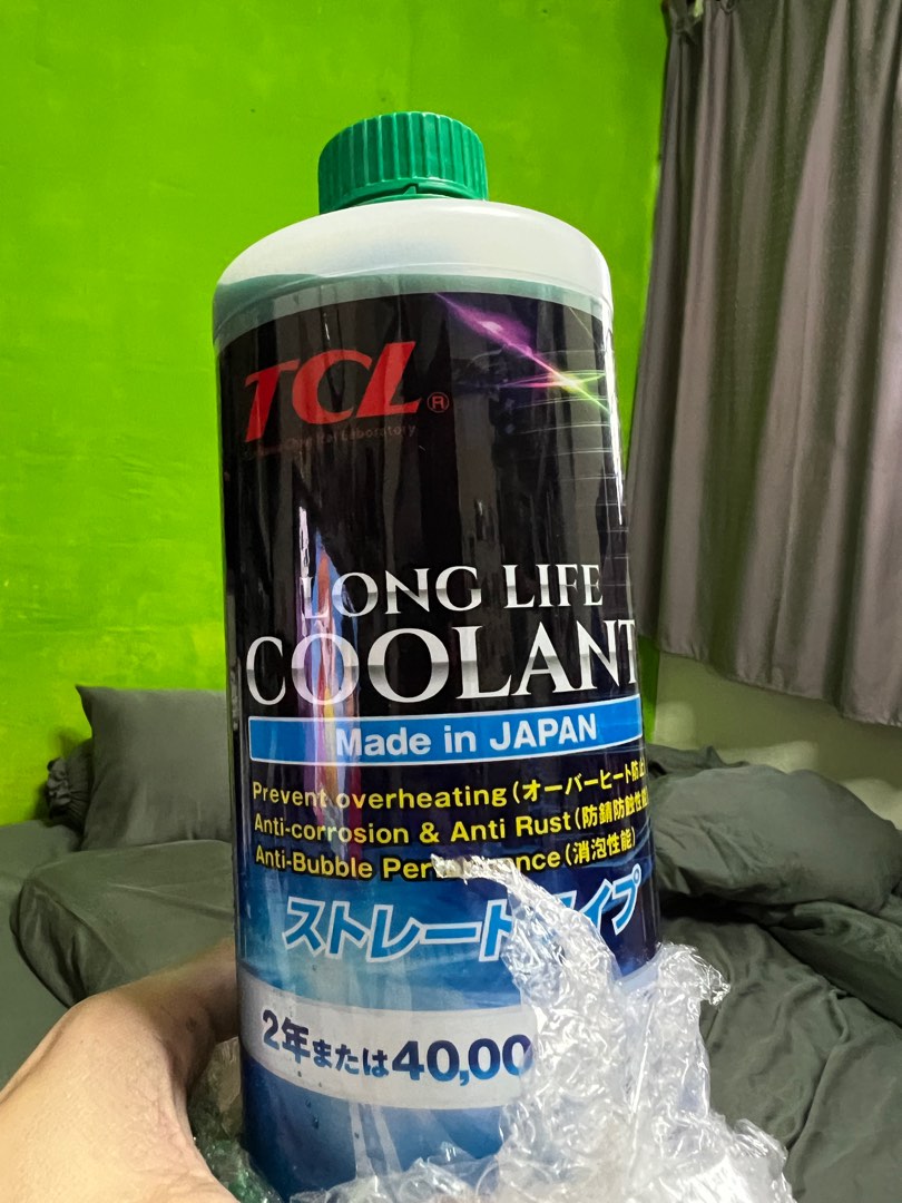 TCL Car Coolant Green, Car Accessories, Accessories on Carousell