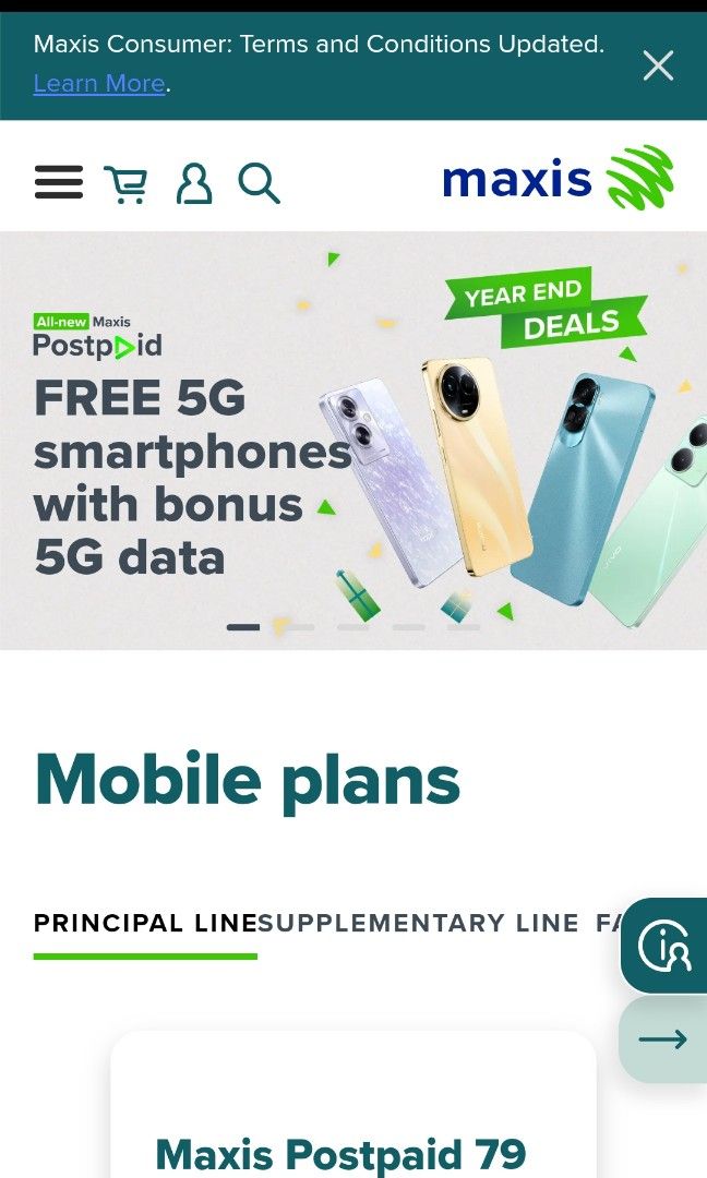 Telco Maxis Postpaid Plan register without own name, Mobile Phones ...