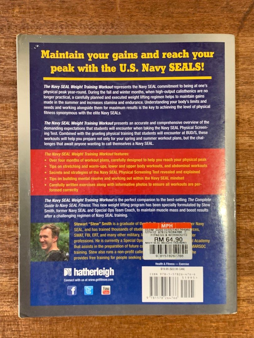 The Navy Seal Weight Training Workout : The Complete Guide To Navy Seal ...