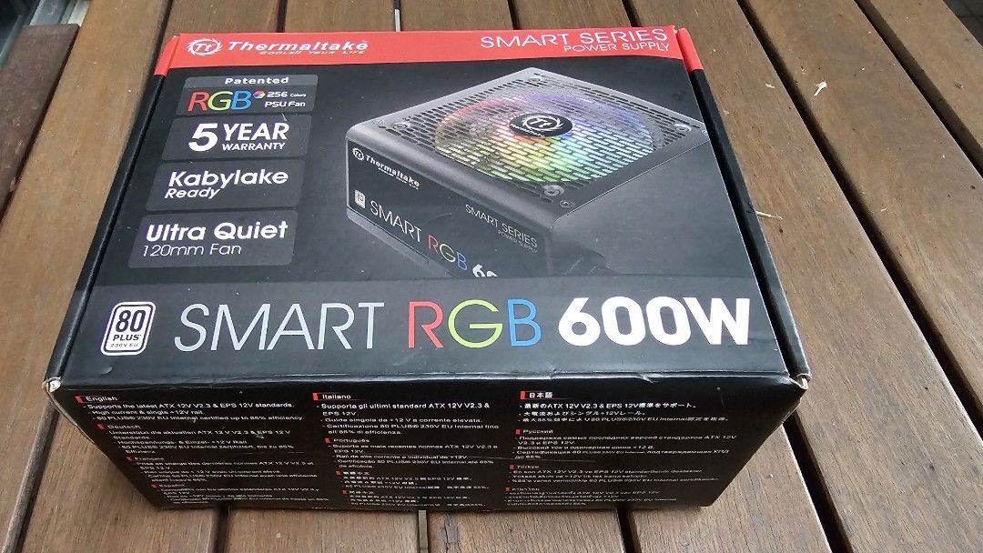 Thermaltake 600w Smart RGB, Computers & Tech, Parts & Accessories ...