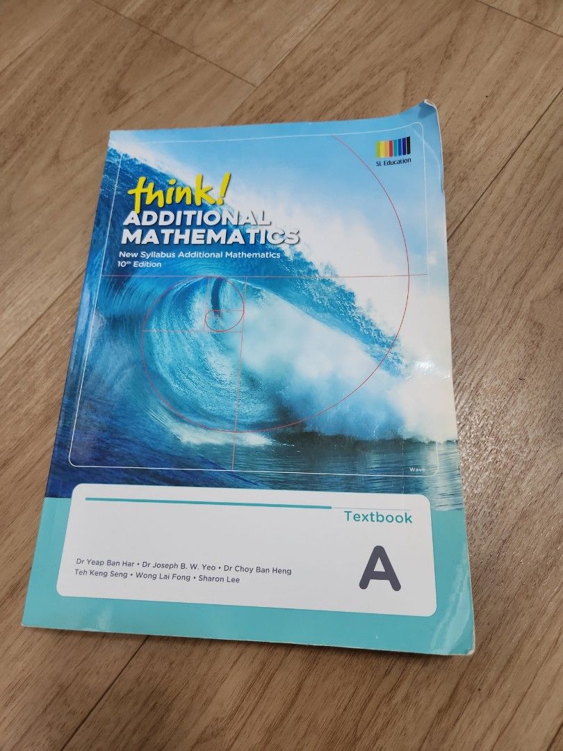 Think! A math 10th edition Textbook A, Hobbies & Toys, Books ...