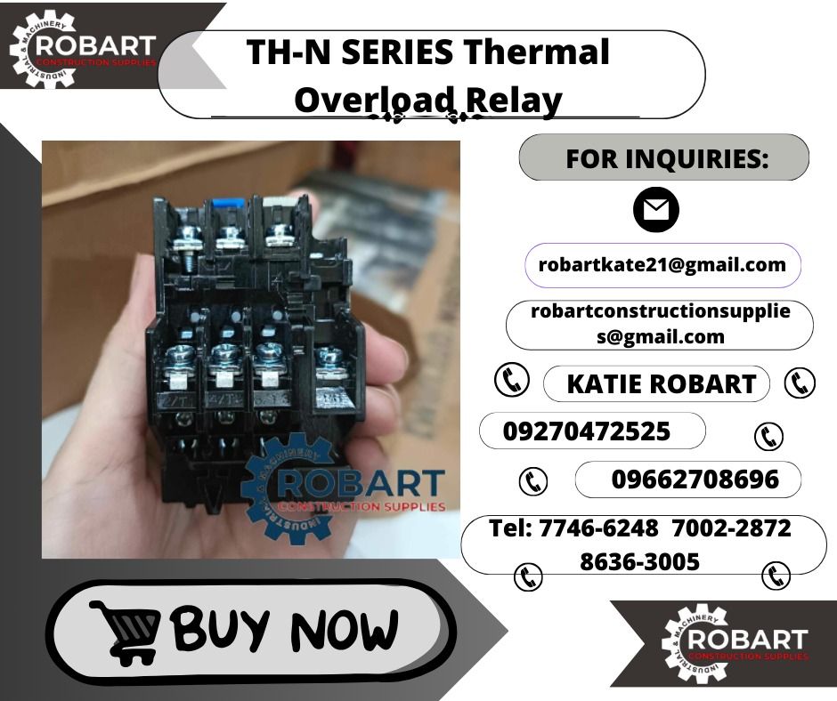 TH-N Series Thermal Overload Relay, Commercial & Industrial, Construction Tools & Equipment on ...