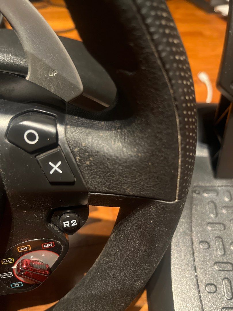 Thrustmaster T80 488 Playstation Steering Wheel, Video Gaming, Gaming ...