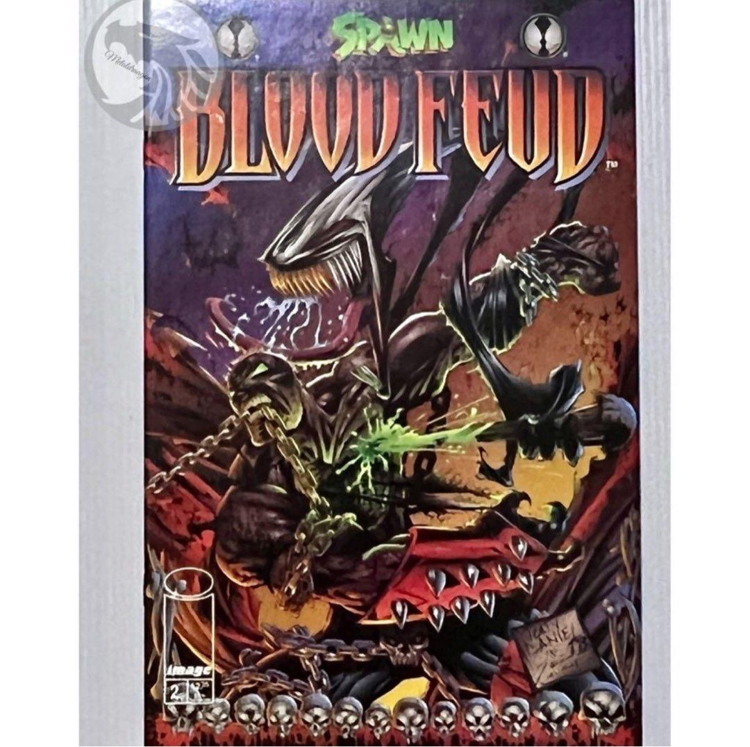 Todd Mcfarlane Spawn Mini Series | Spawn Blood Feud Comic book Set ...