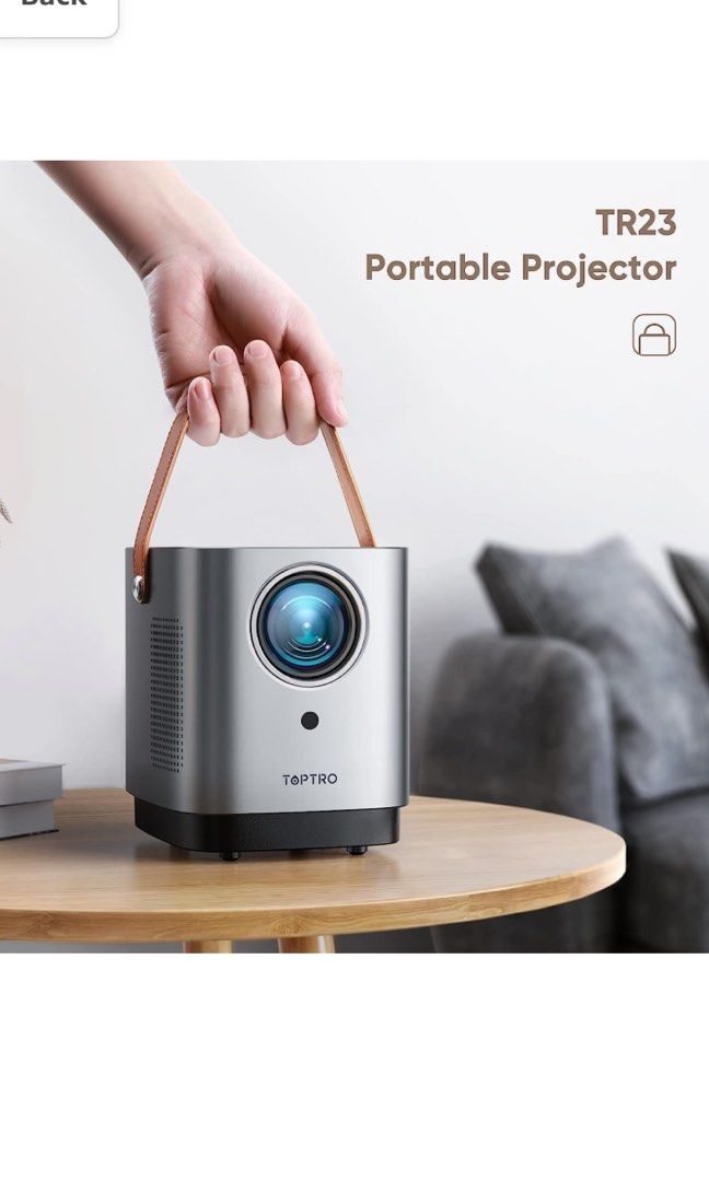 TOPTRO TR23 Portable Video Projector, TV & Home Appliances, TV ...