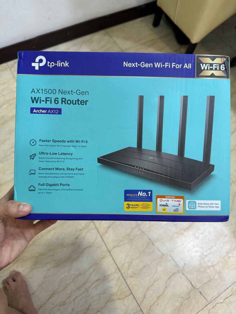 TP-Link AX12, Computers & Tech, Parts & Accessories, Networking on ...