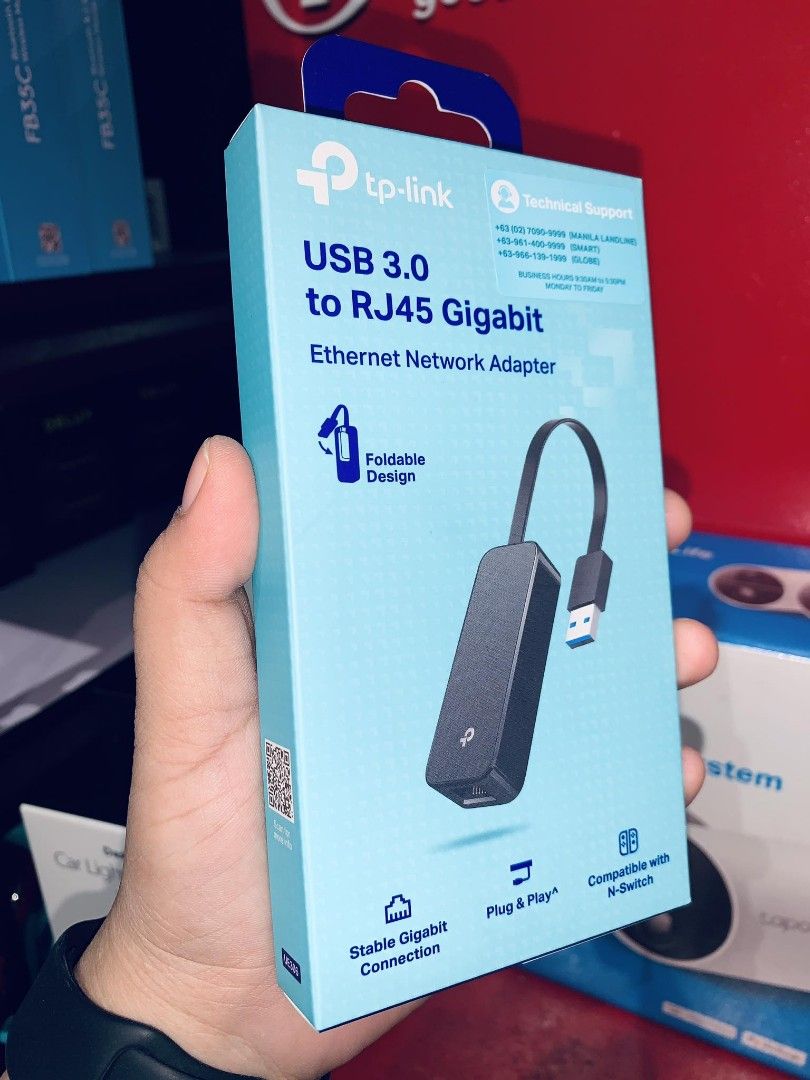 TP-Link UE306 USB 3.0 to RJ45 Gigabit Ethernet Network Adapter ...