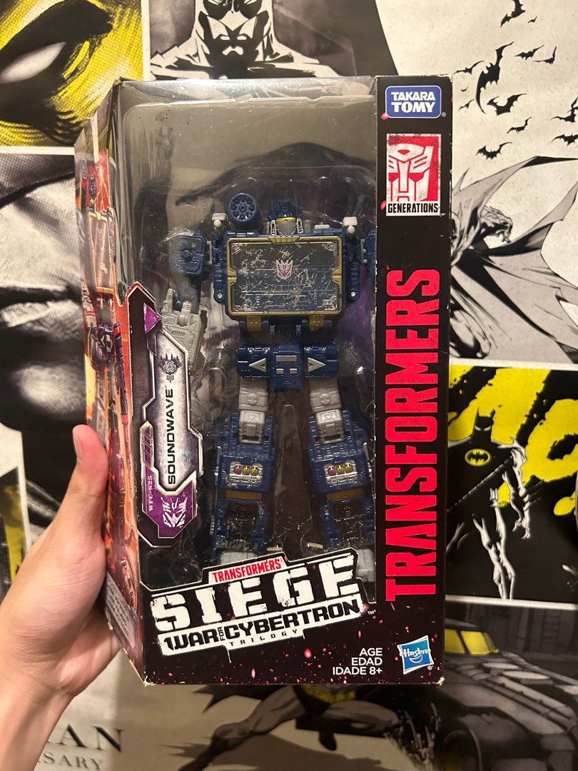 Transformers : SIEGE War for Cybertron Soundwave, Hobbies & Toys, Toys ...