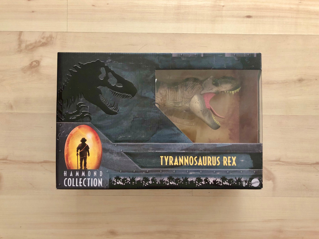 T-rex Hammond Collection Tyrannosaurus rex Jurassic Park action figure ...