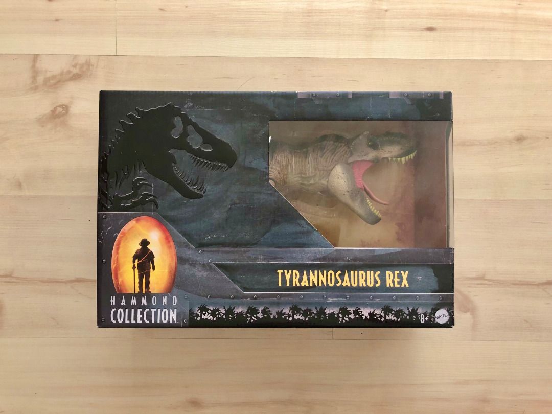 T-rex Hammond Collection Tyrannosaurus rex Jurassic Park action figure ...