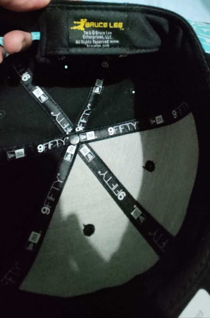 Triple Black Bruce Lee collab New era, Men's Fashion, Watches ...