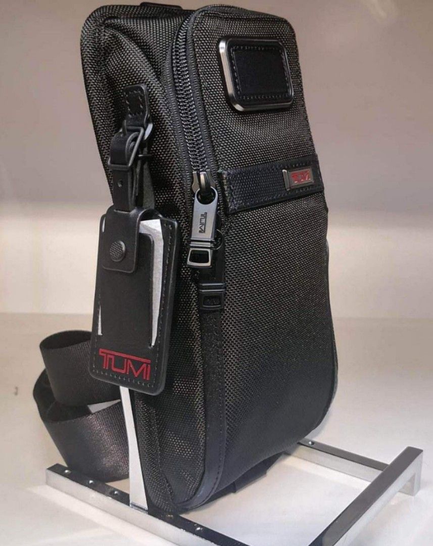 Tumi Alpha 3 Compact Sling 20,000php, Men's Fashion, Bags, Sling Bags ...