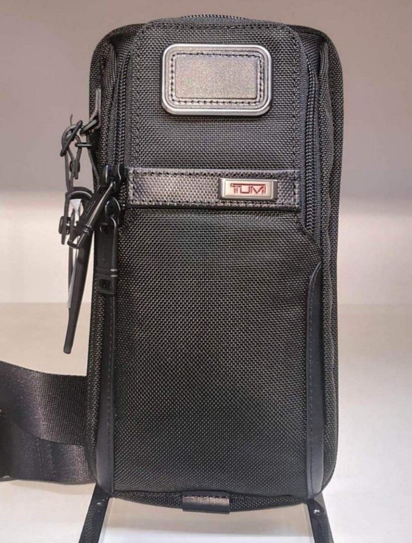 Tumi Alpha 3 Compact Sling 20,000php, Men's Fashion, Bags, Sling Bags ...
