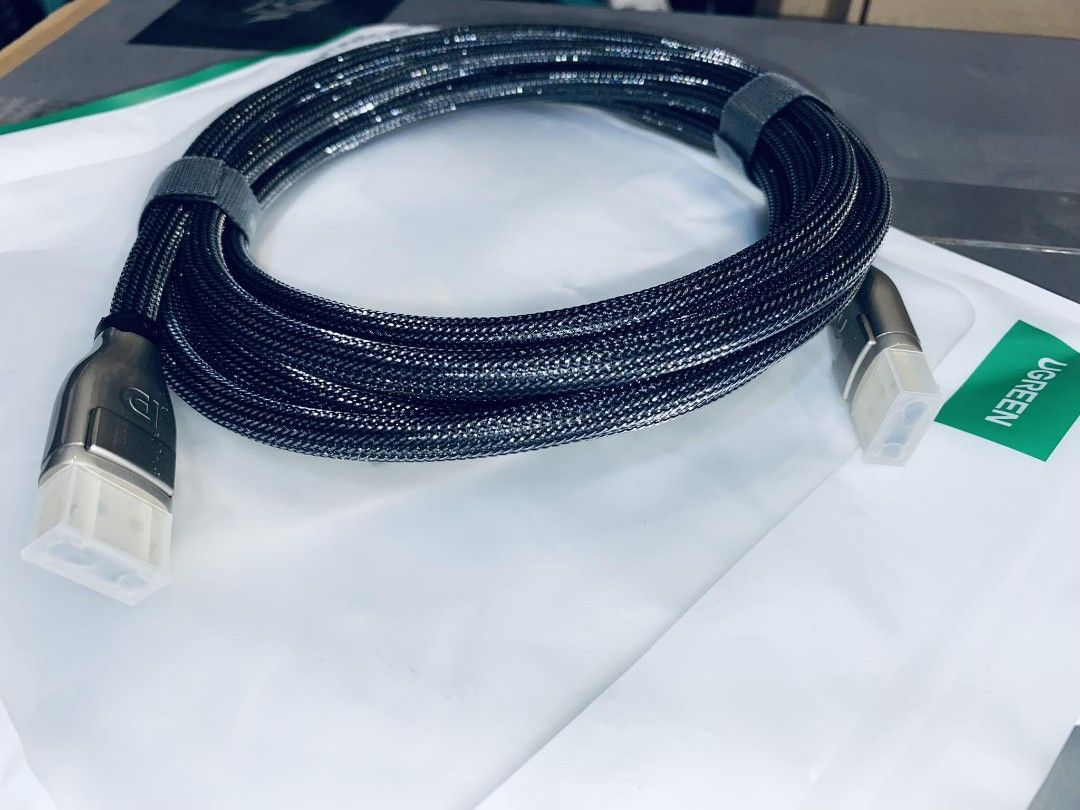 UGREEN 4K 8K Display Port Cable Zinc Alloy Shell Braided 3m DP112 60844 ...