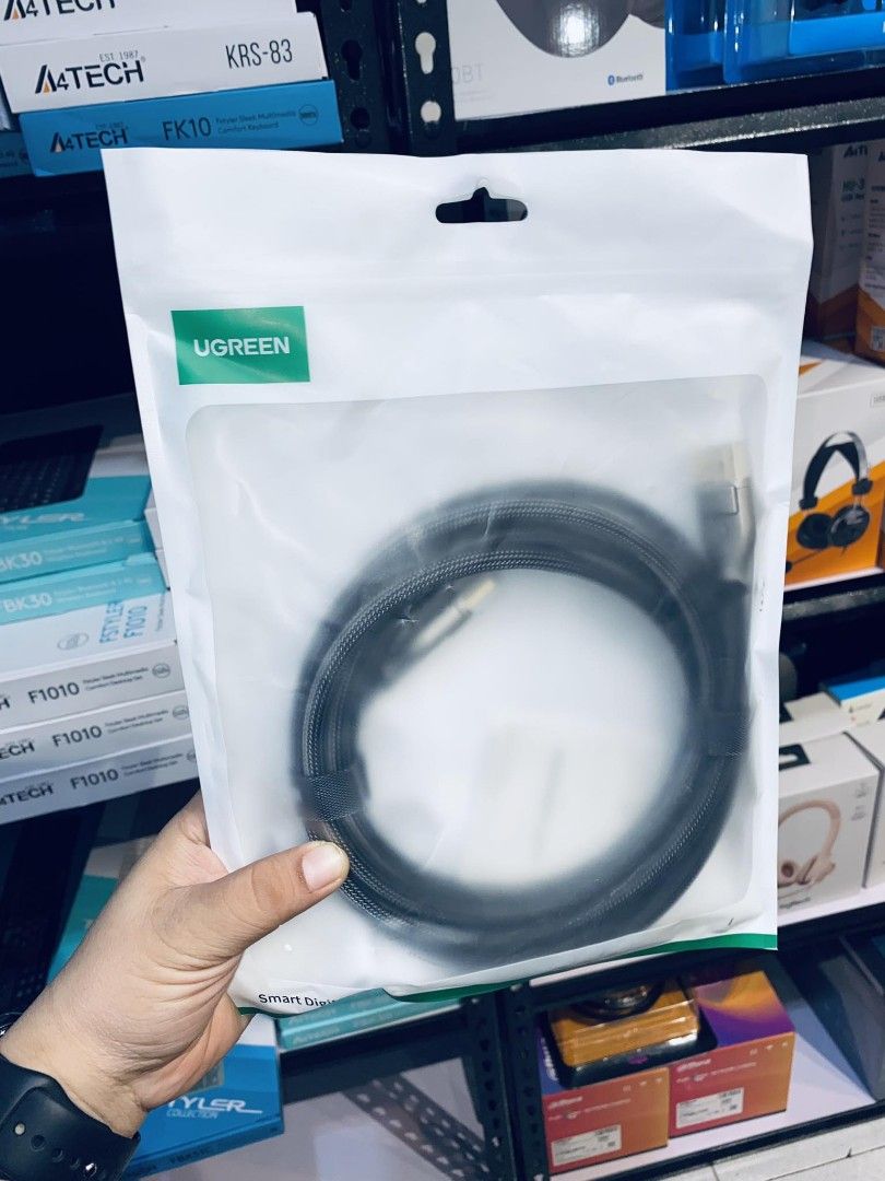 UGREEN 4K 8K Display Port Cable Zinc Alloy Shell Braided 3m DP112 60844 ...