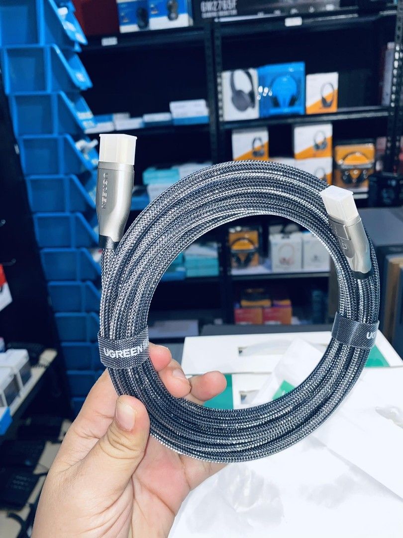 UGREEN 4K 8K Display Port Cable Zinc Alloy Shell Braided 3m DP112 60844 ...